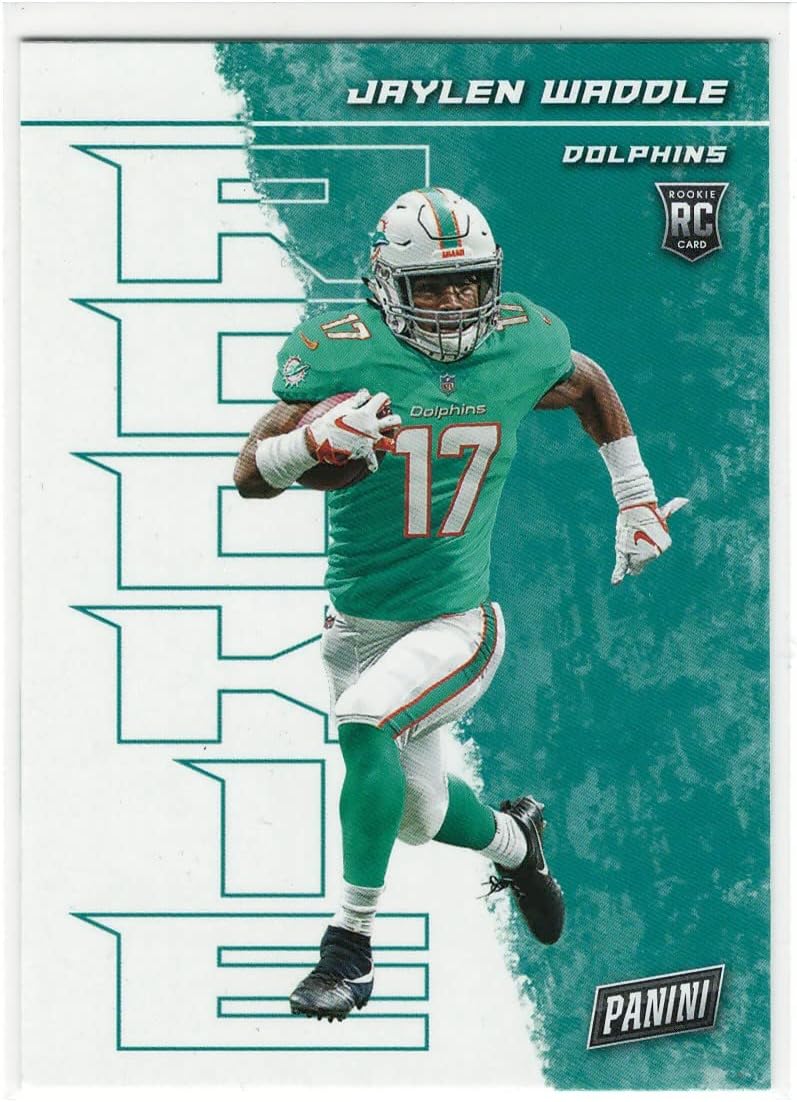 Amazon.com: 2021 Panini Player Of the Day Jaylen Waddle Rookie Card ...