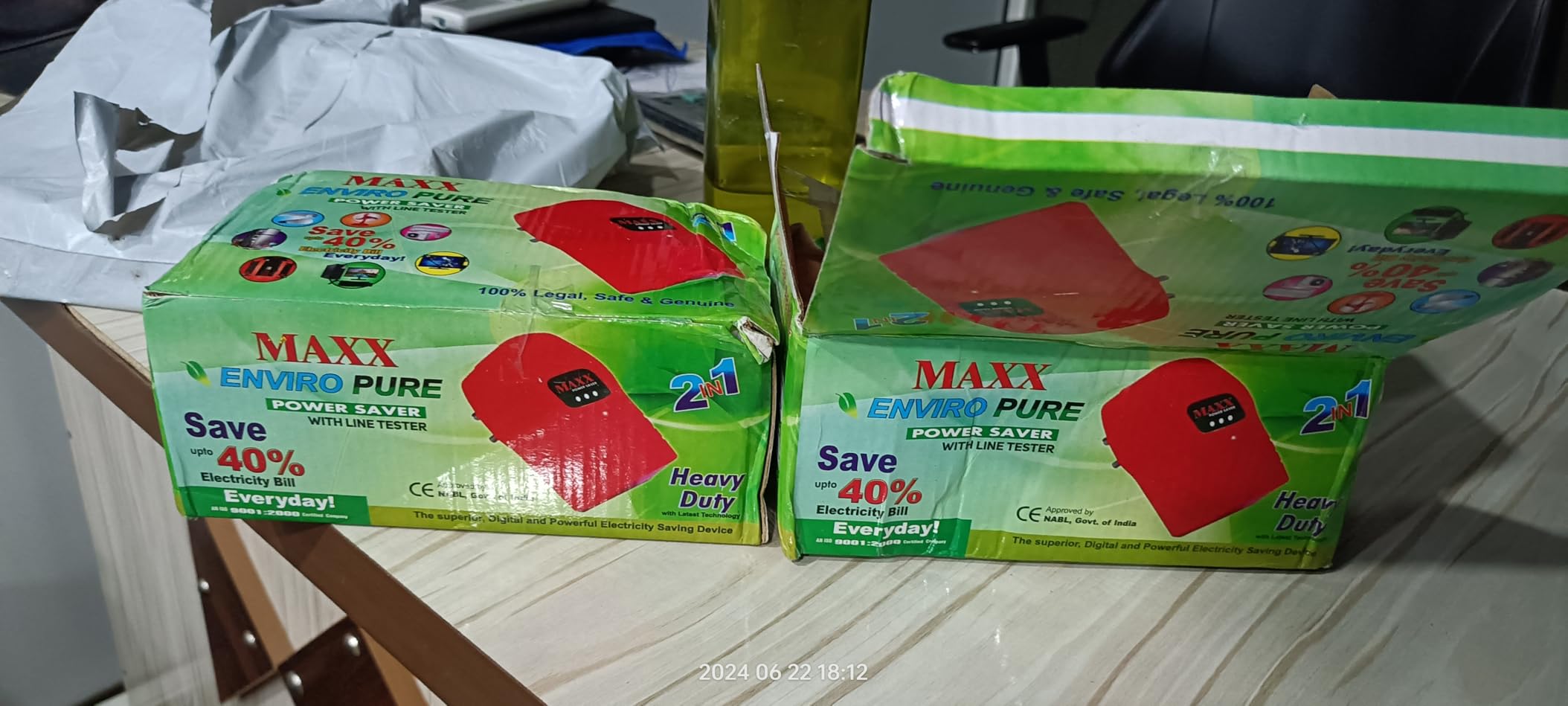 Super Maxx Power Saver Gold Electricity Saving Device (ISI) 40% Save ...