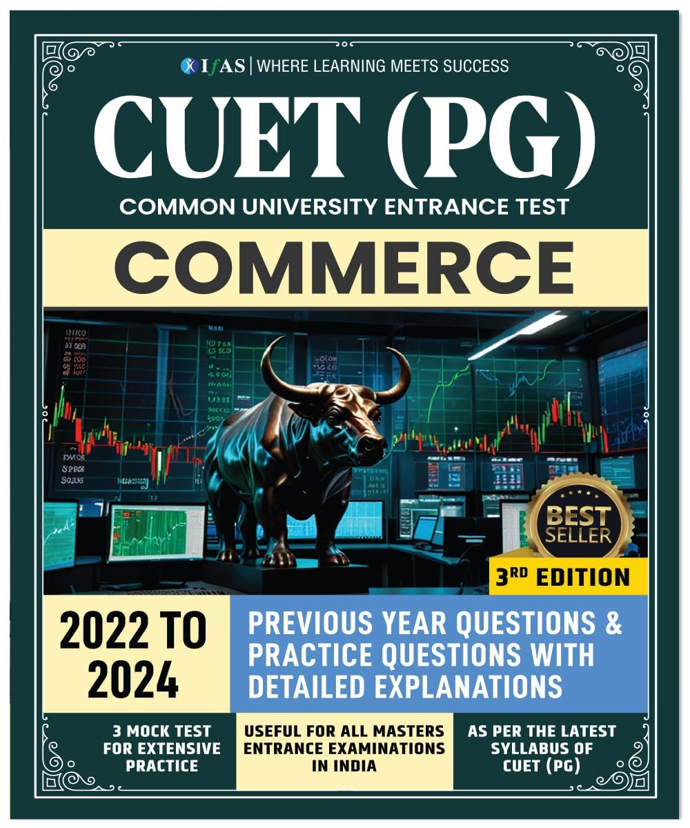 CUET PG Commerce 2026 Book | Previous Year Solved Papers with Detailed ...
