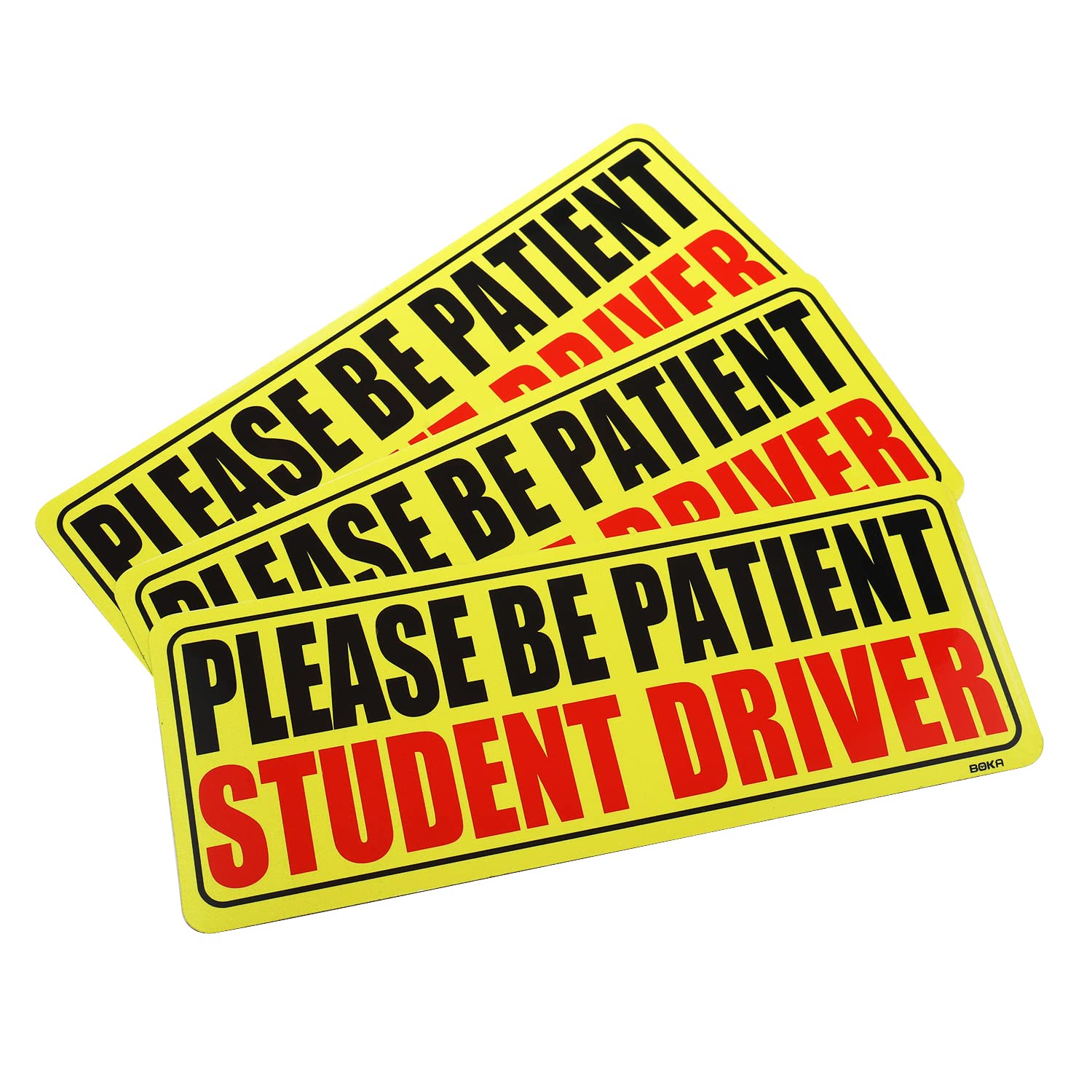 Snapklik.com : XYZCTEM New Student Driver Car Magnet,Reflective New ...