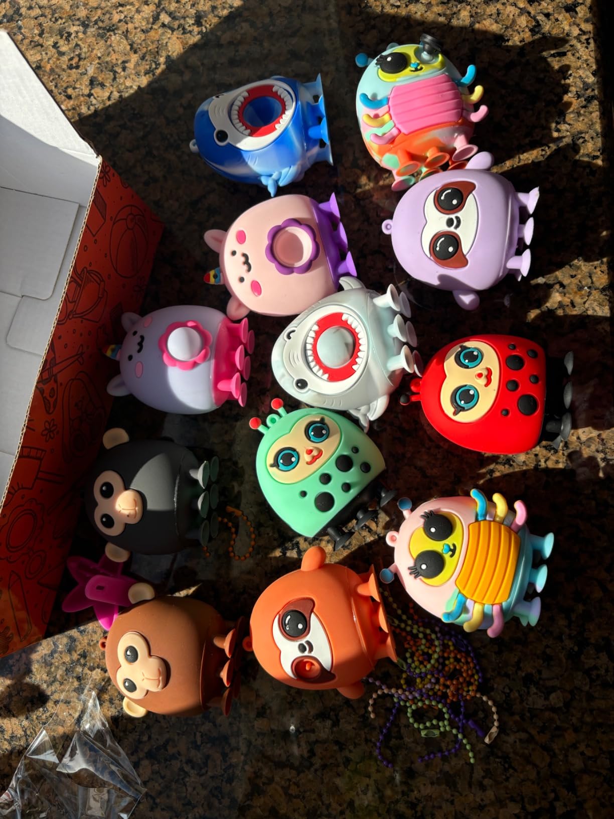 12 PCS 3D Animal Pop Suction Toys (Medium) – KissFree