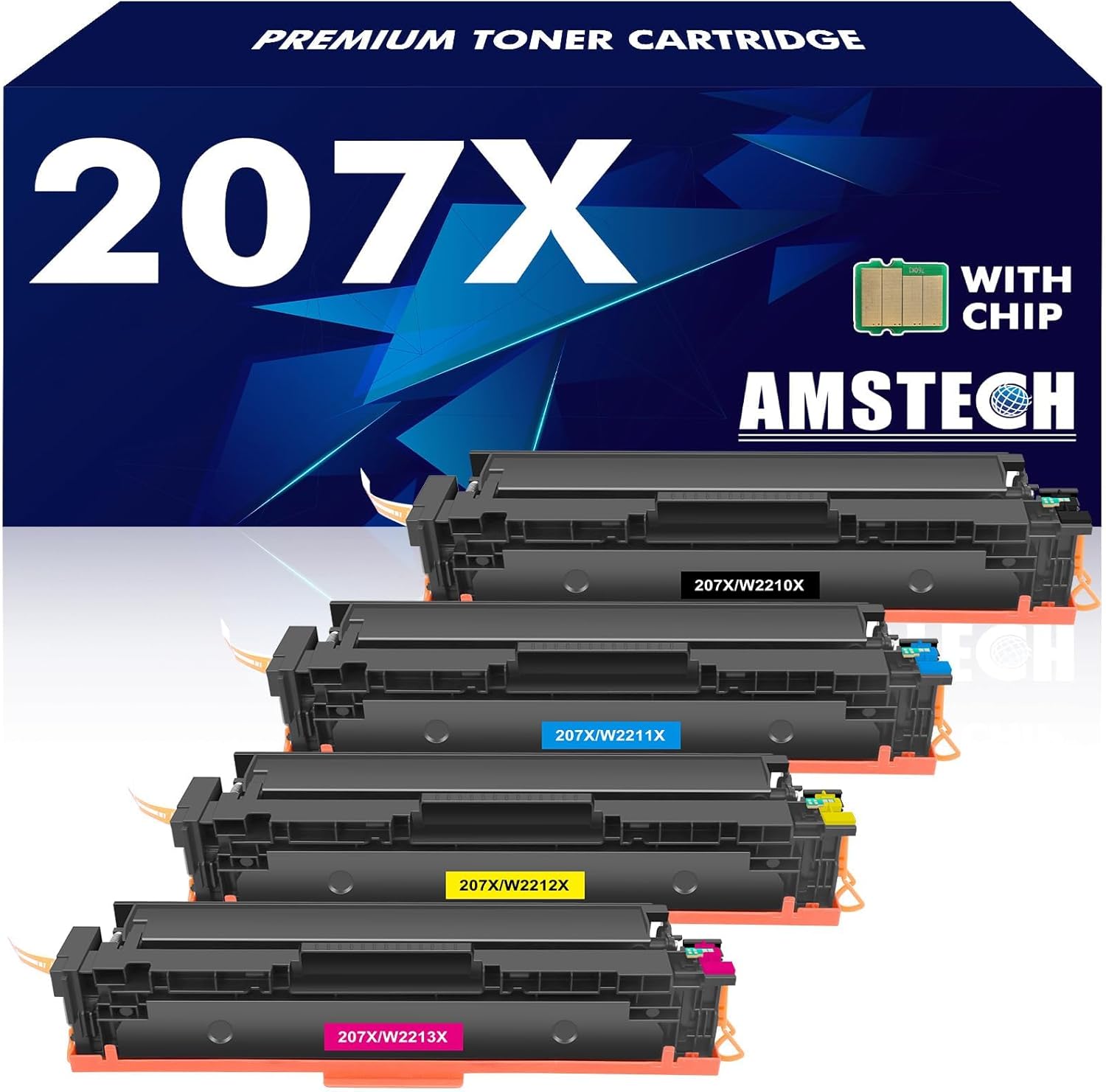 207X 207A MFP M283fdw Toner: Ersatz für HP 207X 207A Multipack Toner ...