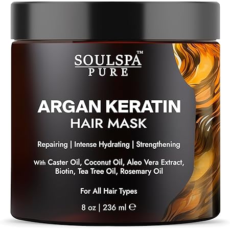 Amazon.com: SUNATORIA Keratin Hair Mask - Professional Treatment for ...