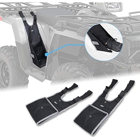 Amazon.com: Xislet ATV Universal Rear Passenger Footrests Compatible ...