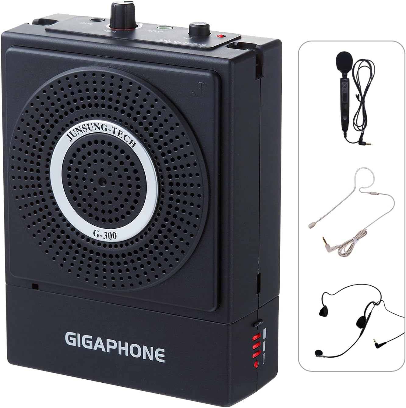 Amazon.com: GIGAPHONE G300 40W Portable Voice Amplifier with ...