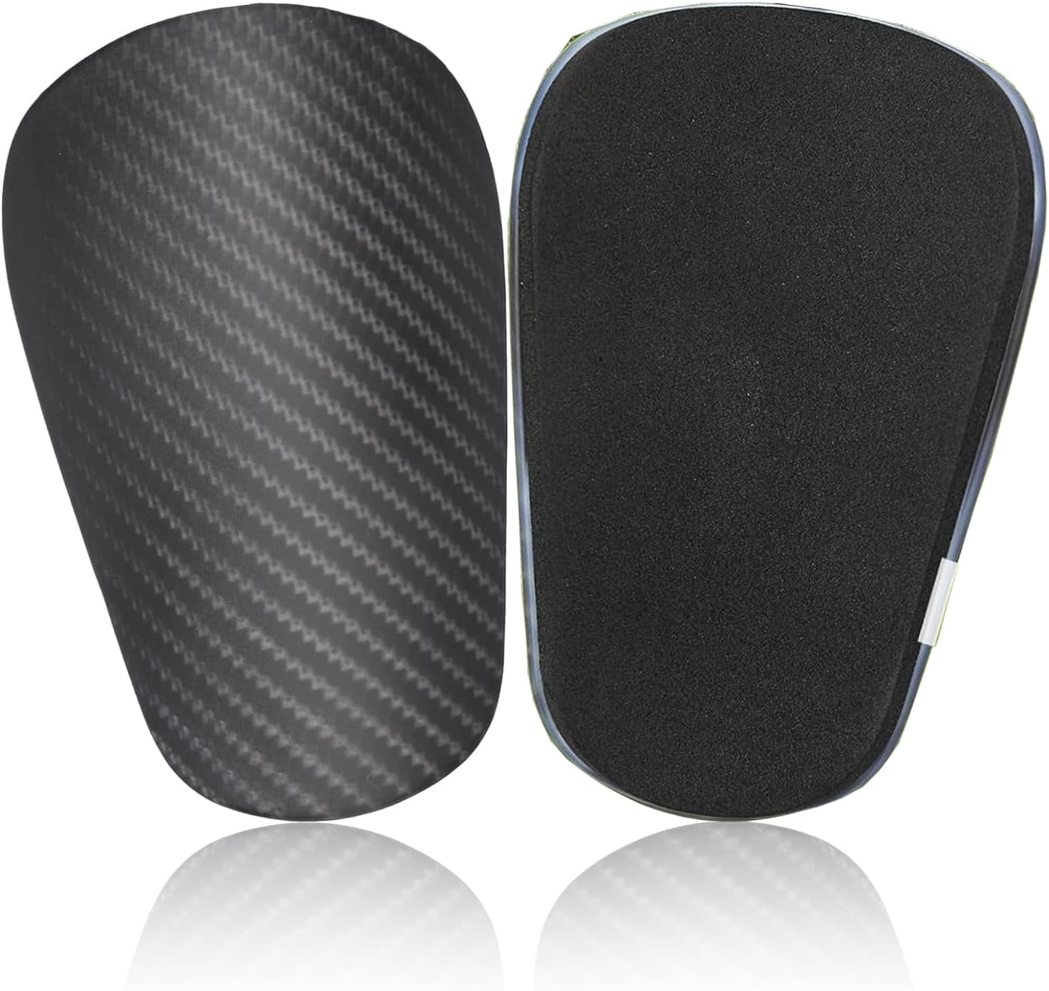 Taicols 2Pcs Mini Soccer Shin Guards for Man Women Kids Boys Girls Dark ...