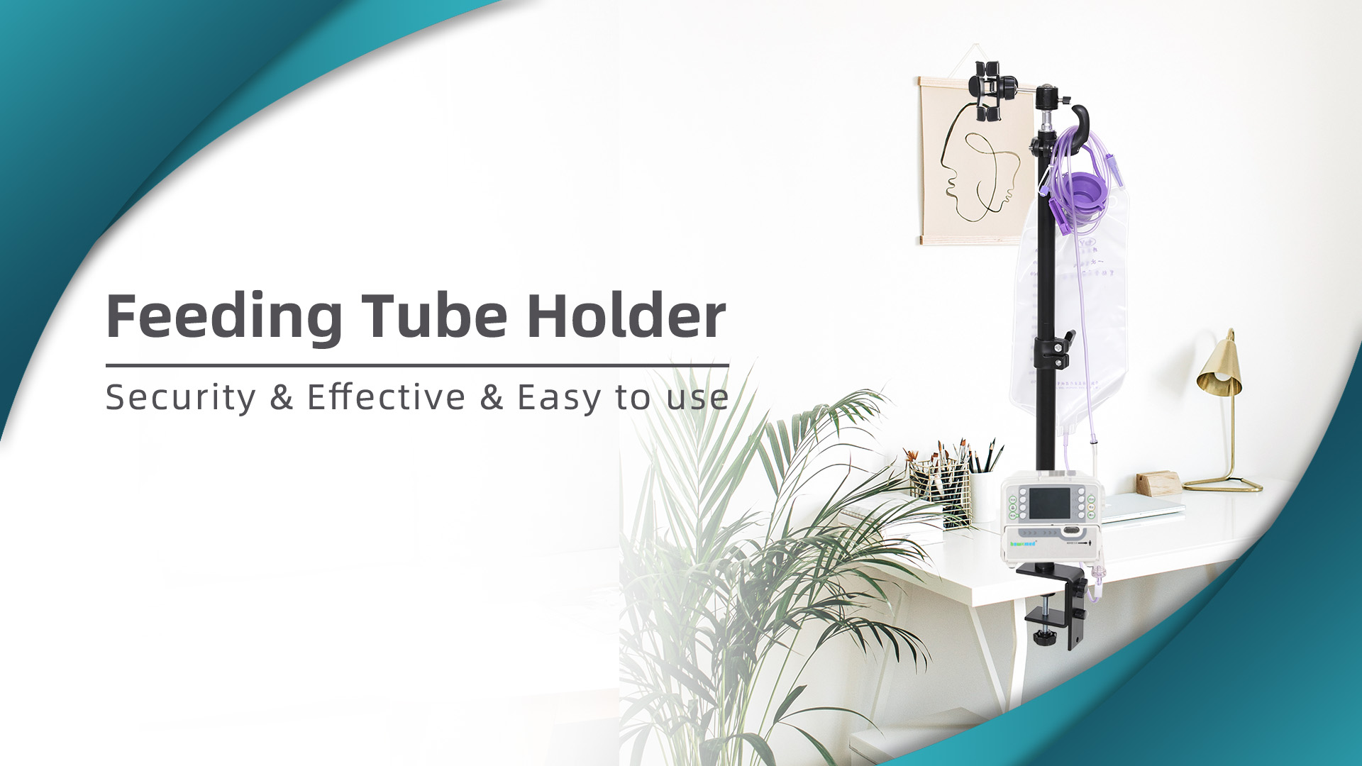 Watch Feeding Tube Stand Hands-Free Feeding Tube Holder on Amazon Live