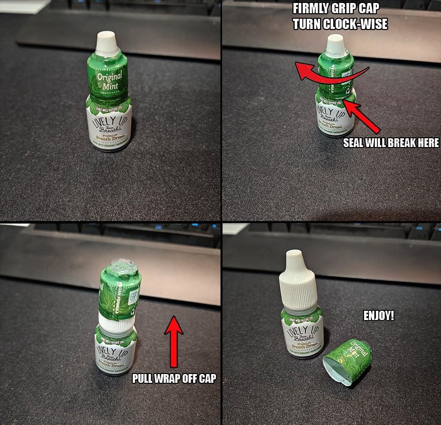 Amazon.com : Lively Up Your Breath Premium Breath Freshener Liquid ...