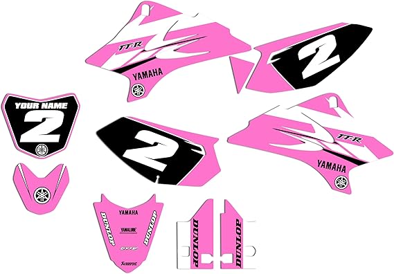 Amazon.com: Enjoy Mfg Graphics - Compatible Fit for Yamaha TTR 50 TTR50 ...