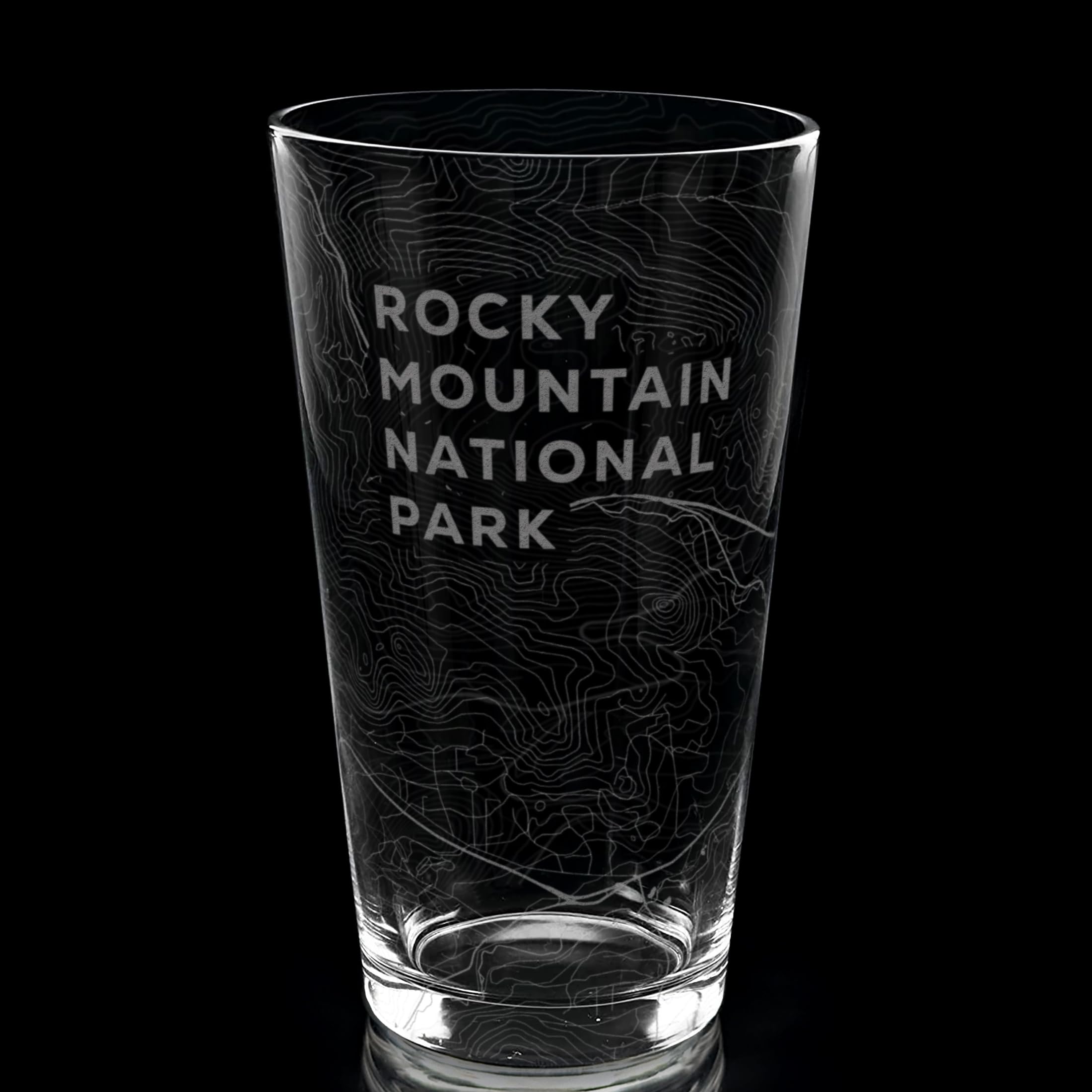 Snapklik.com : ESTES PARK COLORADO Engraved Pint Glass Great Ski Resort ...