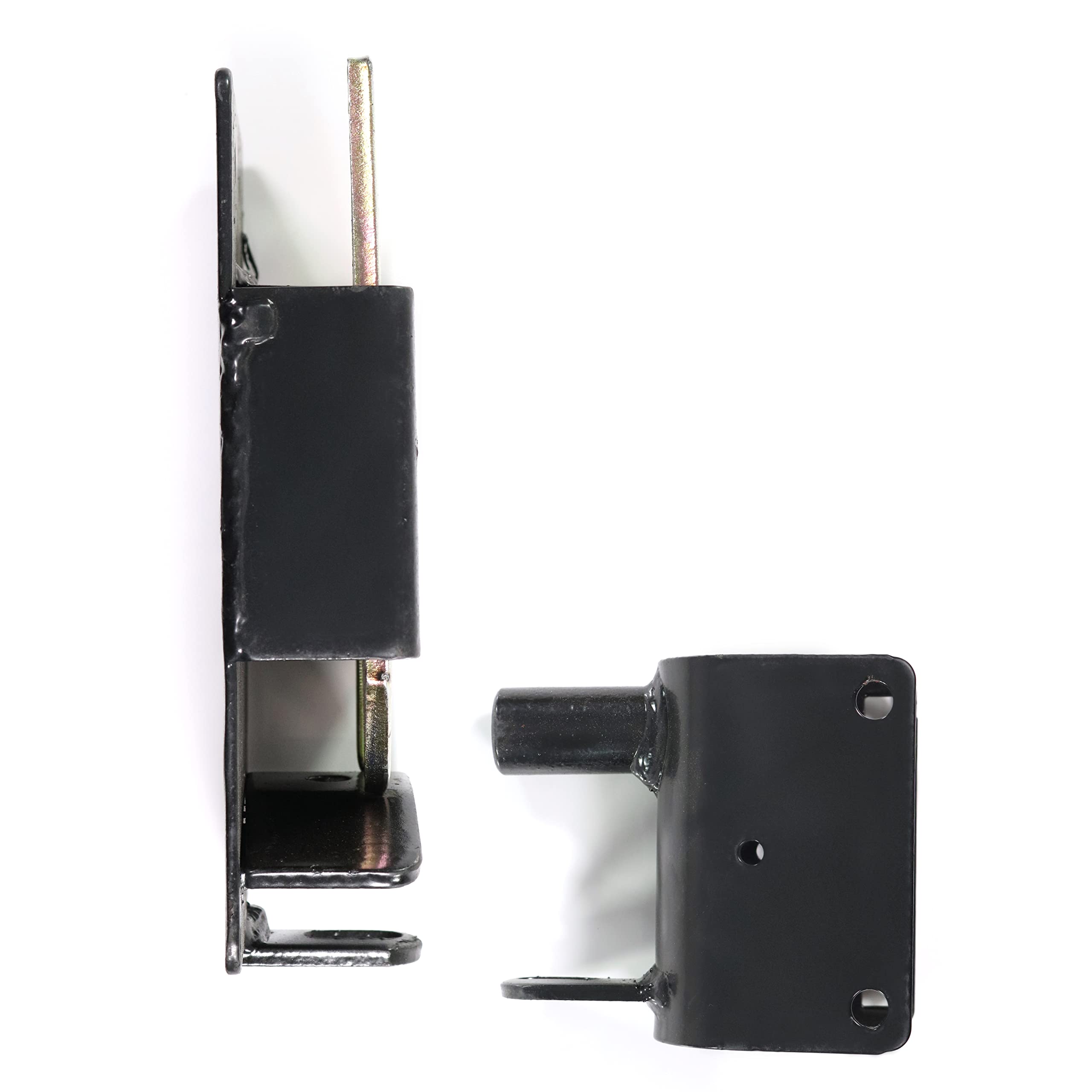 Metal Garden Gate Latches SANKINS 2 Way Lockable Gate Latch, Black Anti ...