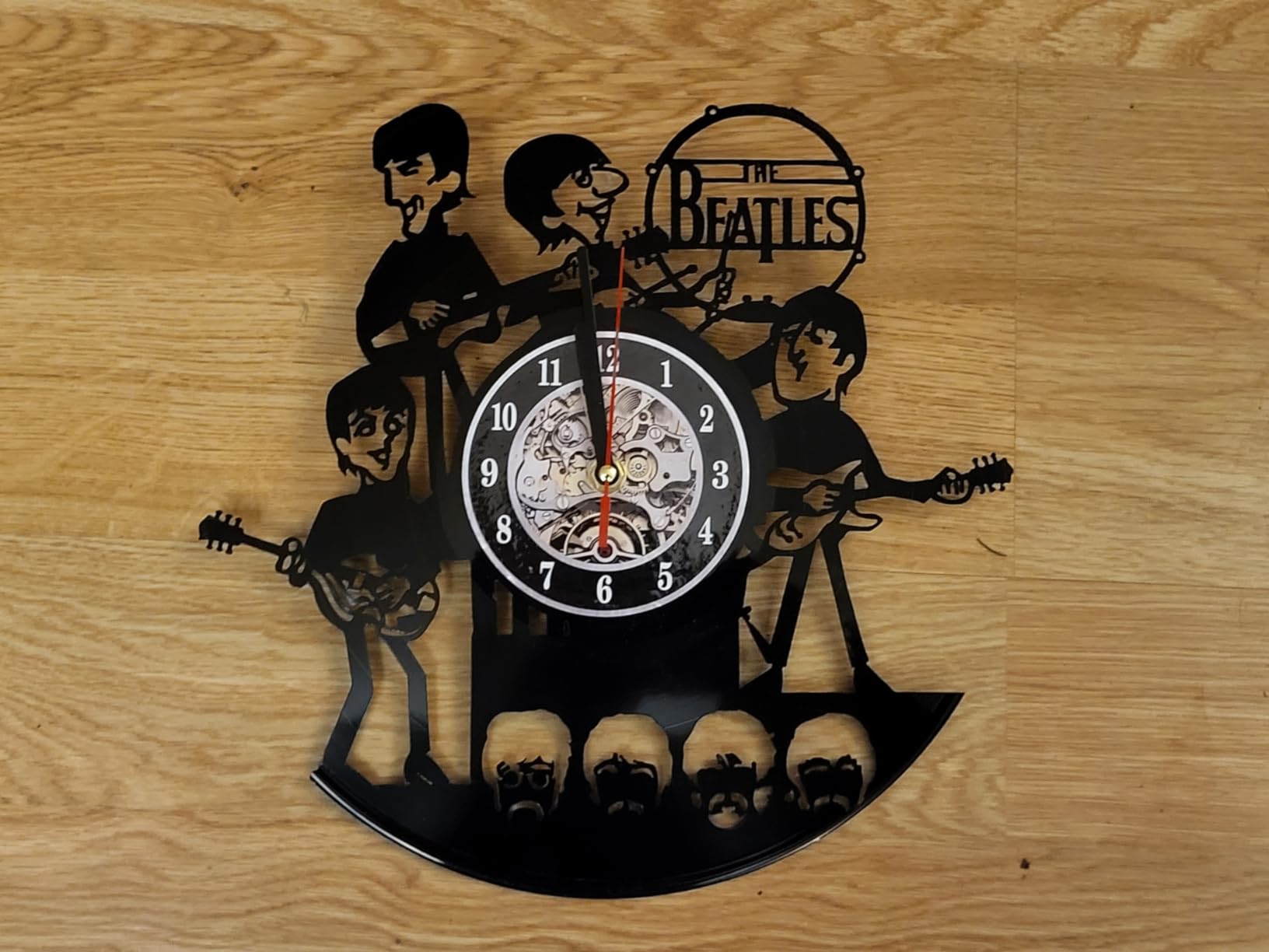 Amazon.com: Kovides Decorations for Party Beatle Wall Clock Large ...