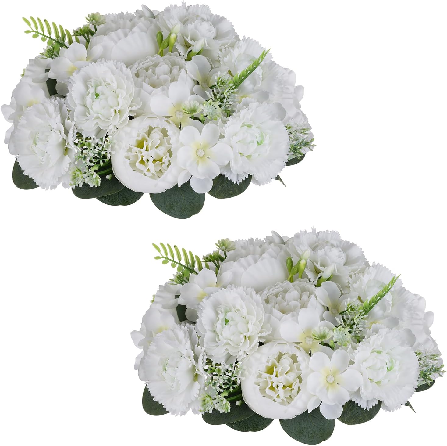 Amazon.com: Inweder Flower Balls for Centerpieces Wedding Peony: 2 Pcs ...