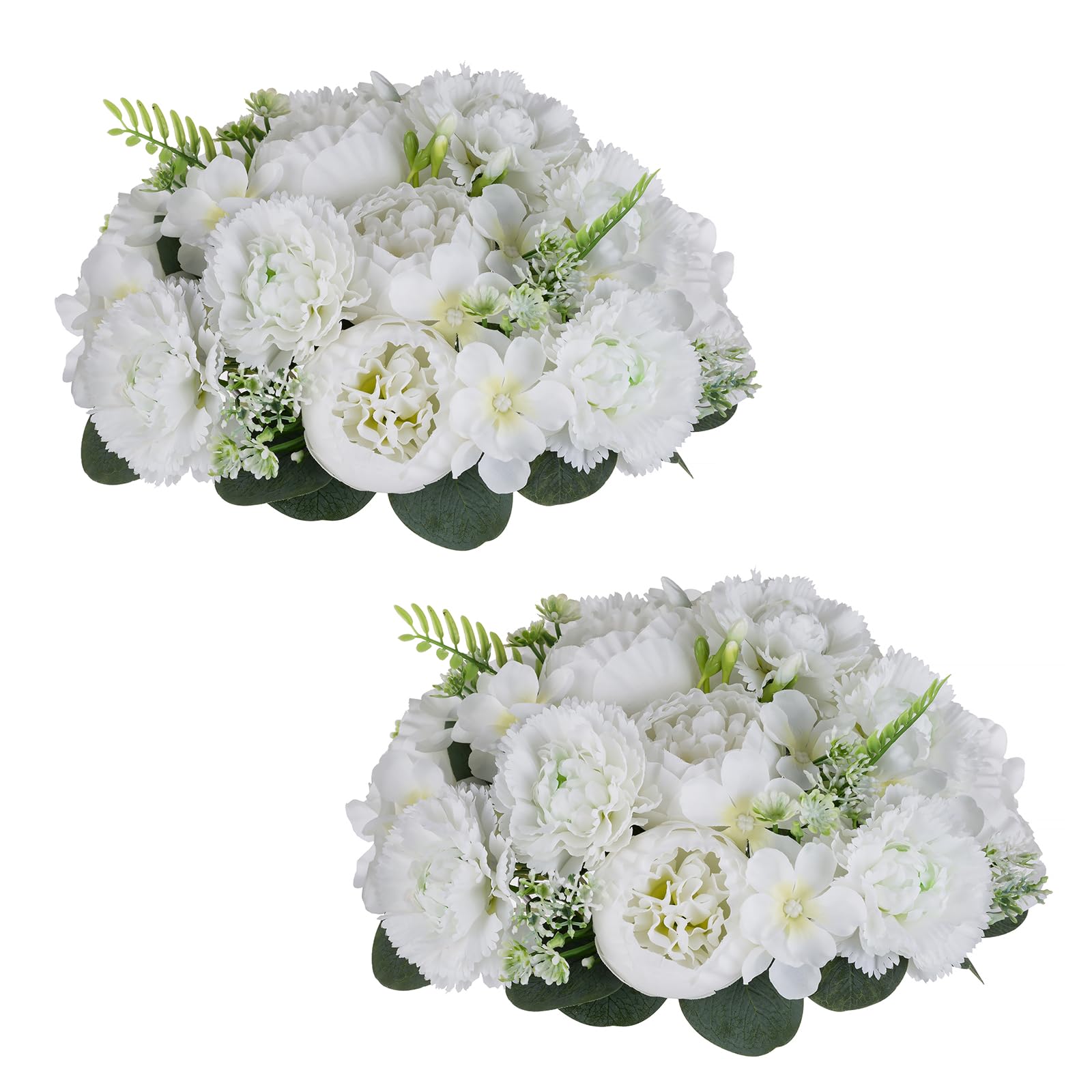 Amazon.com: Inweder Flower Balls for Centerpieces Wedding Peony: 2 Pcs ...