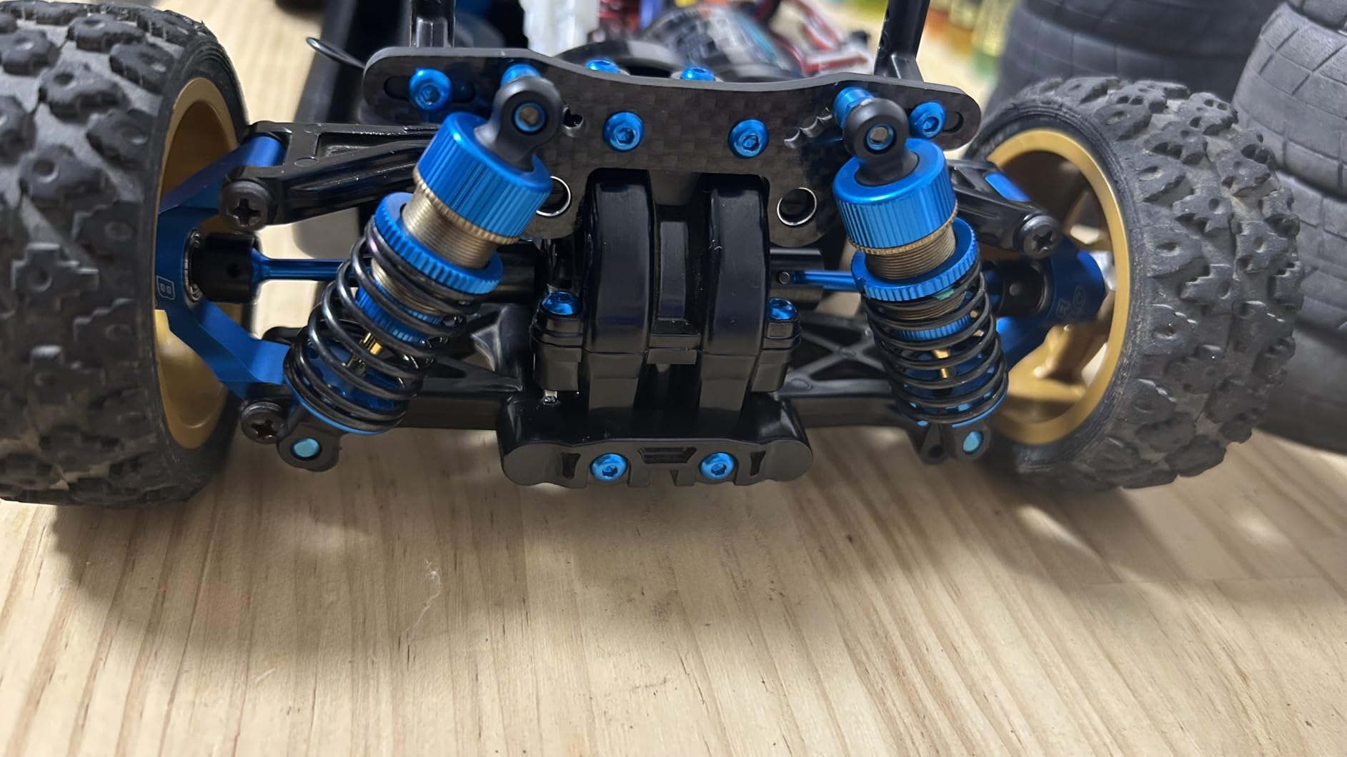 Amazon.co.jp | タミヤ(TAMIYA) TRFシリーズ No.254 TRF ビッグボアダンパープラス (4本) RCパーツ ...