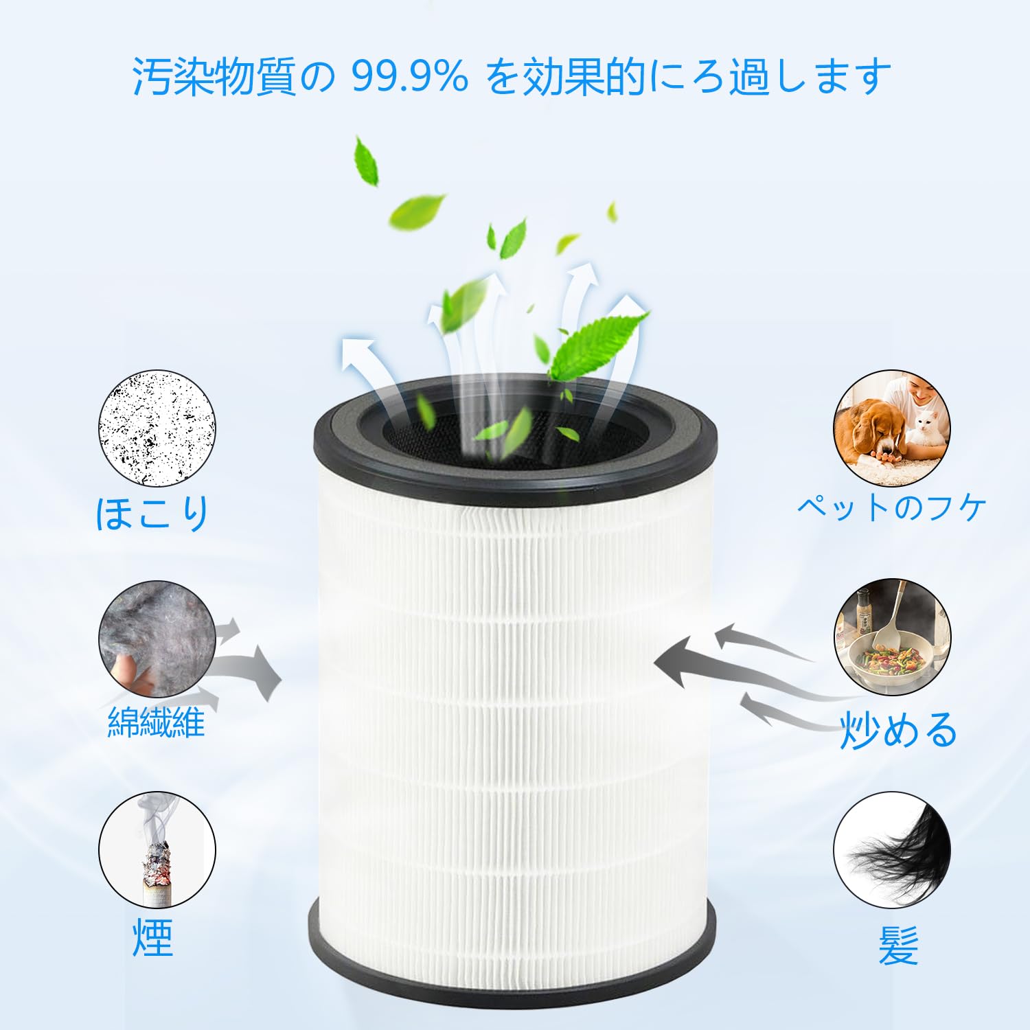 Amazon.co.jp: CHNPOFNT空気清浄機はフィルタの代わりに、IAP-A85FL