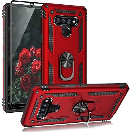 Amazon.com: TJS Compatible with LG Stylo 6 Case, with [Full Coverage ...