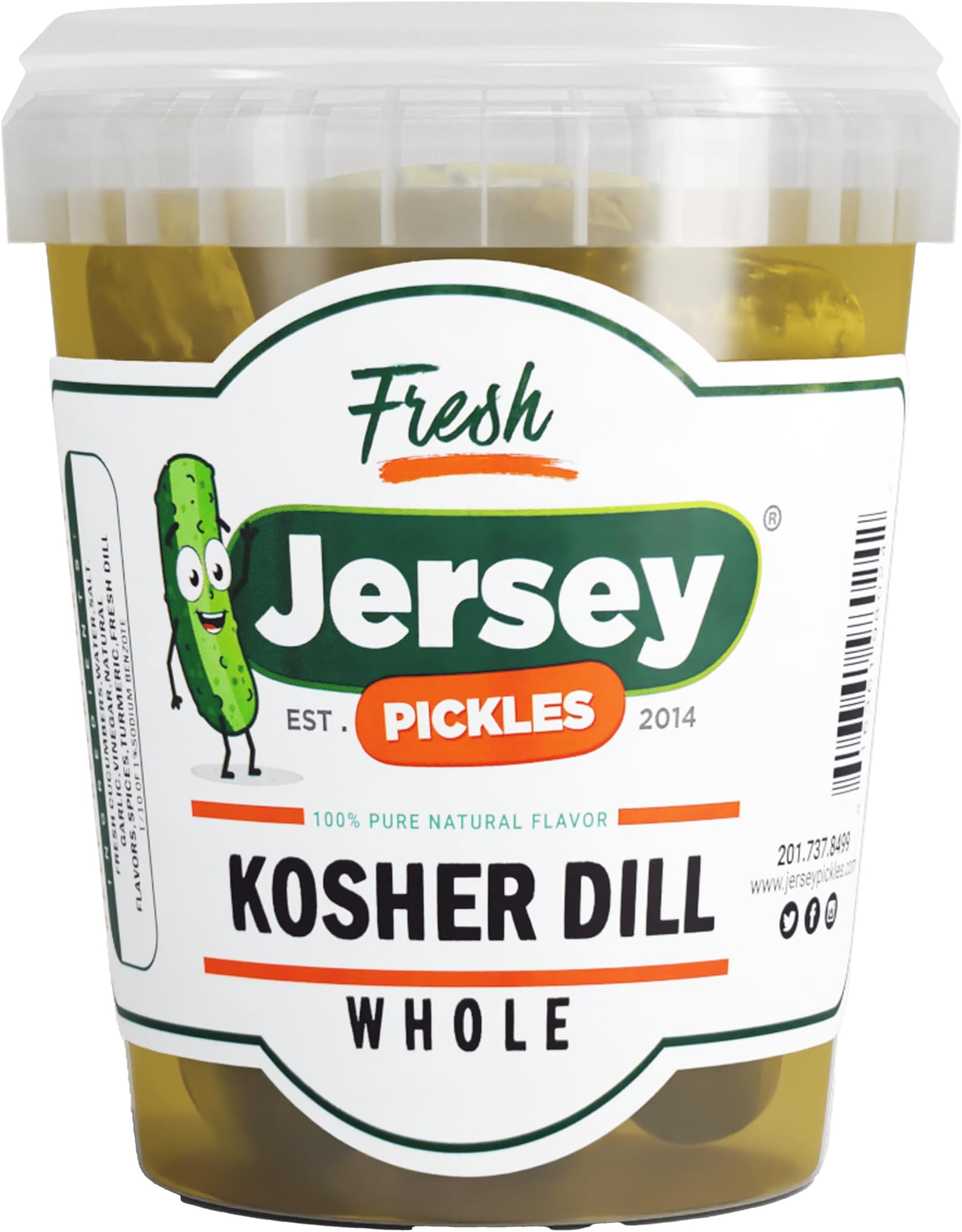 Amazon.com : Heinz Genuine Whole Dill Pickles, Original, 46 Fl Oz ...