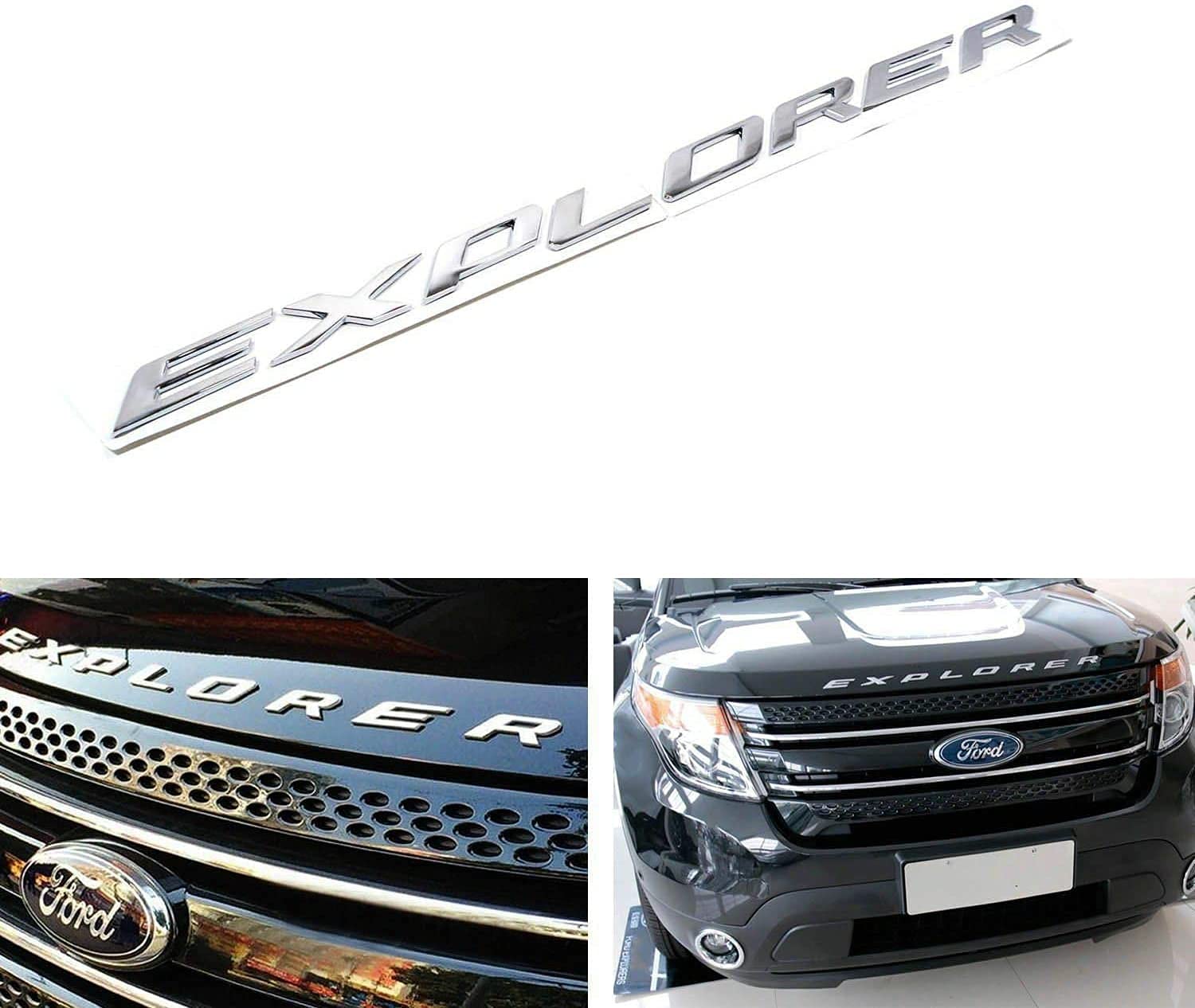 Liudong Store Explorer Hood Letter Badge 3d Front Hood Emblem ...