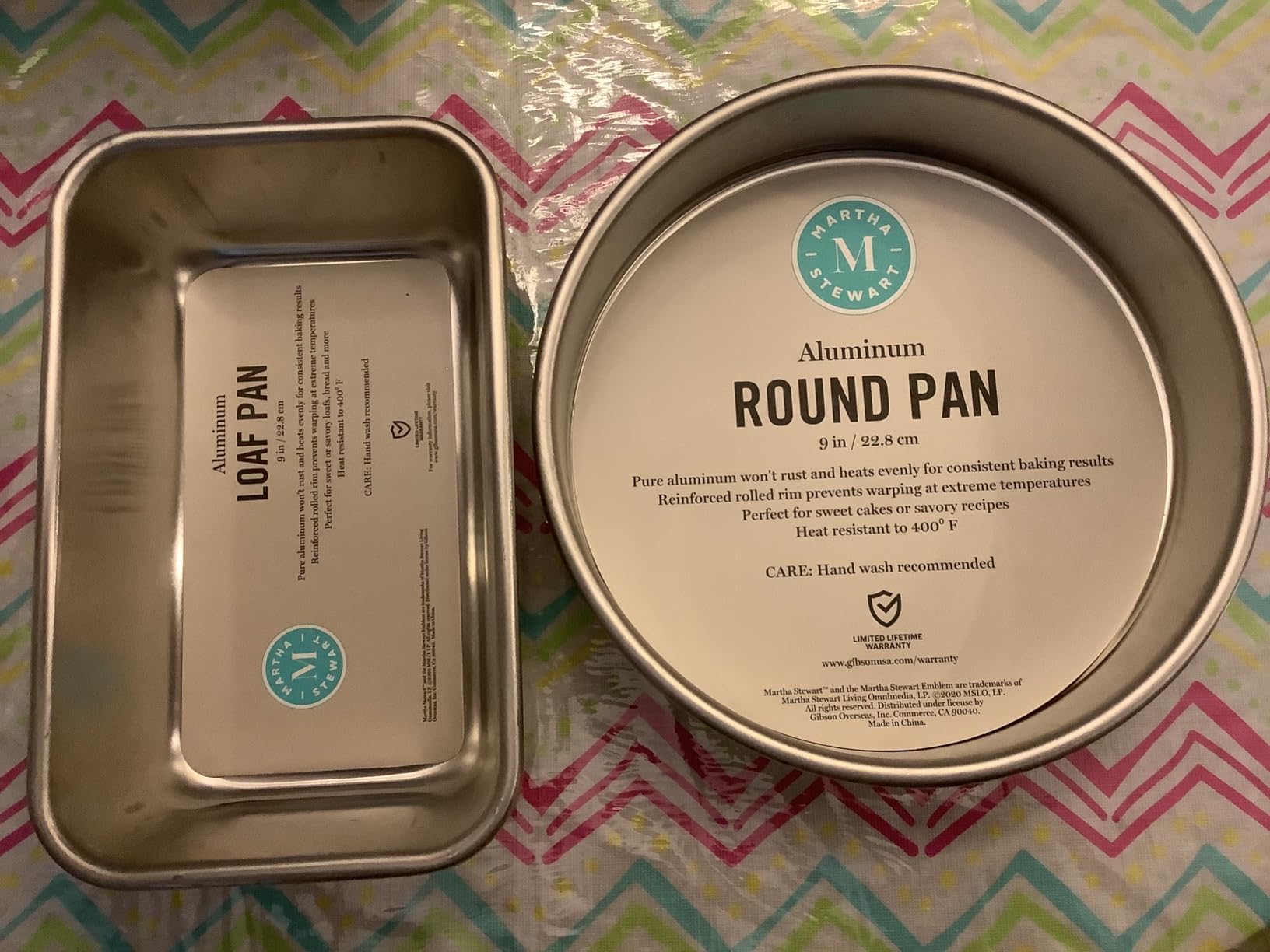 Amazon.com: Martha Stewart 4-Piece Non-Stick Aluminum Bakeware Baking ...