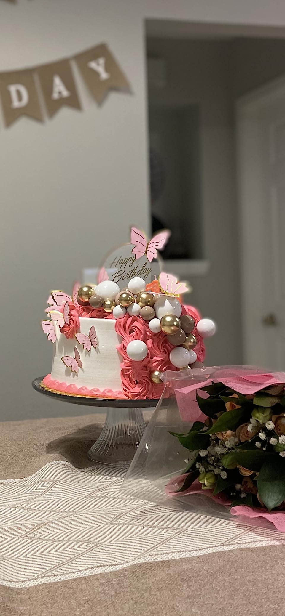 $3/mo - Finance 50 PCS Boho Cake Toppers Mini Balls Cake Topper Various ...