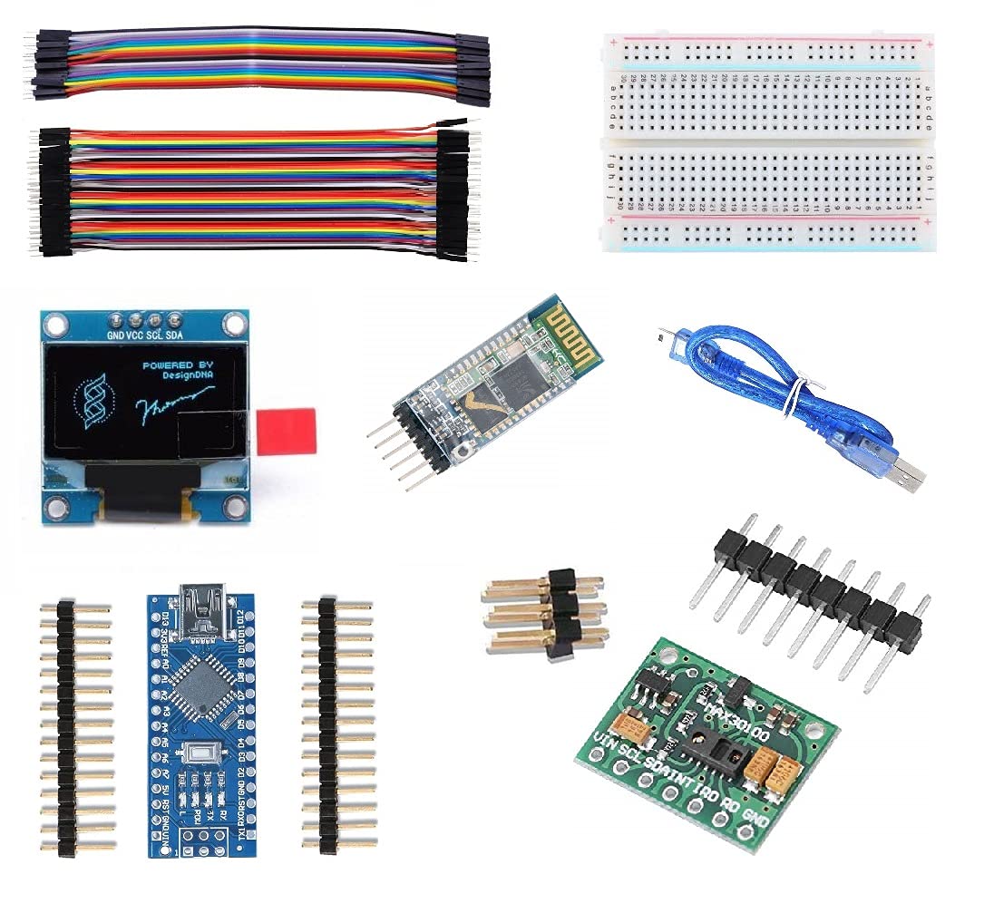 Electrobot MAX30100 Blood Oxygen & Heart Rate Monitor Kit with MAX30100 ...