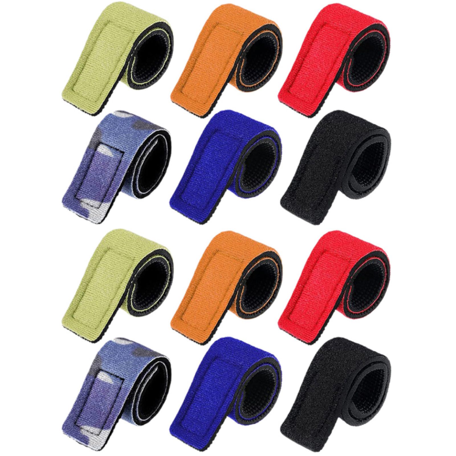 Amazon.com: MAIGEZE 12 Pcs Fishing Rod Ties Stretchy Rod Holder for ...