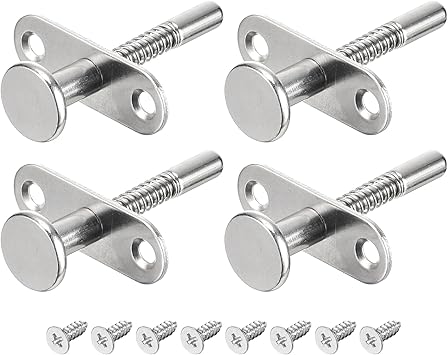 sourcing map Plunger Latches, 6.5x55mm/0.26x2.17inch Steel Spring ...