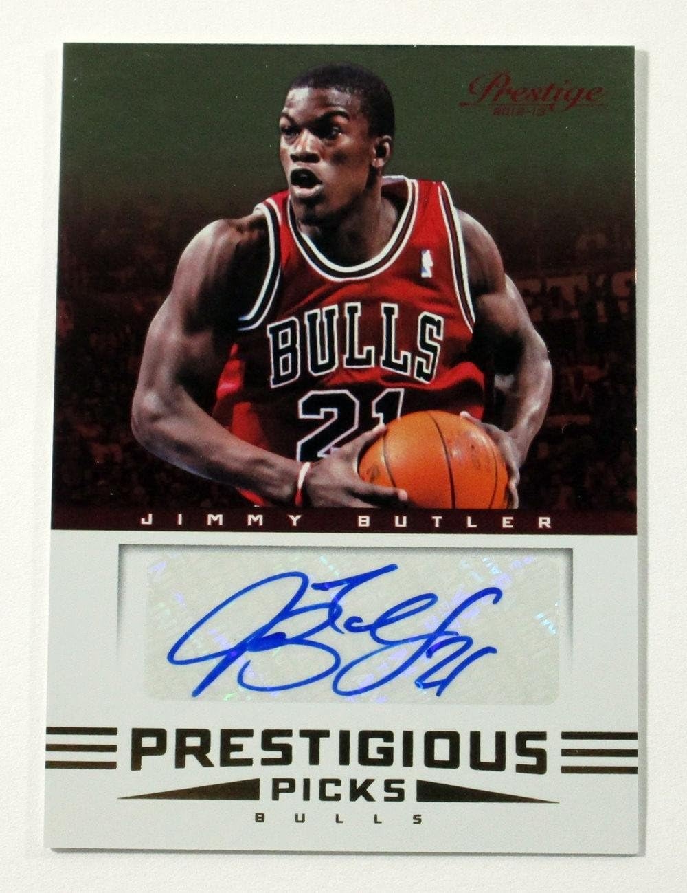 2012-13 Prestige Jimmy Butler #27 Prestigious Picks Auto Autograph ...