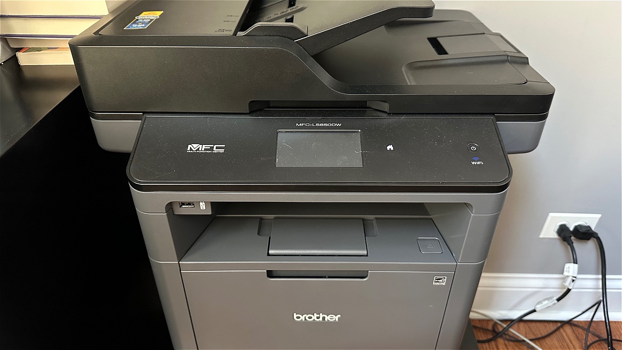 Watch Brother MFC-L5850DW All in One Printer with WiFi on Amazon Live