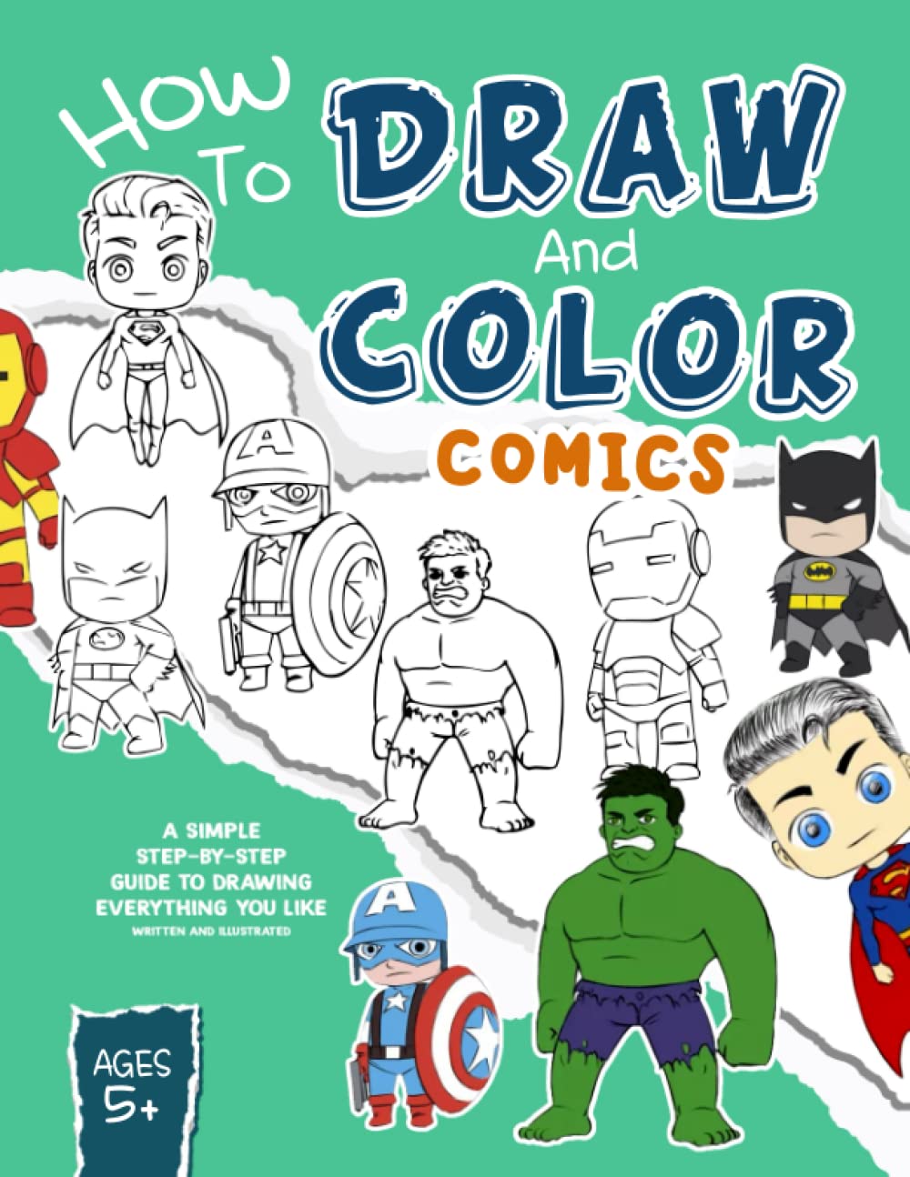 Buy How To Draw And Color Comics: Fun And Easy Guide To Drawing ...