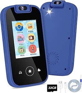 Amazon.com: MAVREC Kids Smart Phone for Boys 3 4 5 6 Year Old, 180 ...
