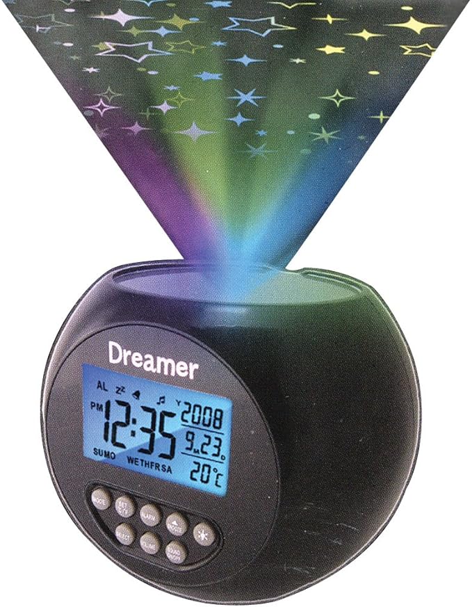 Amazon.com: Dreamer Illuminated Projector Clock As Seen On TV : Home ...