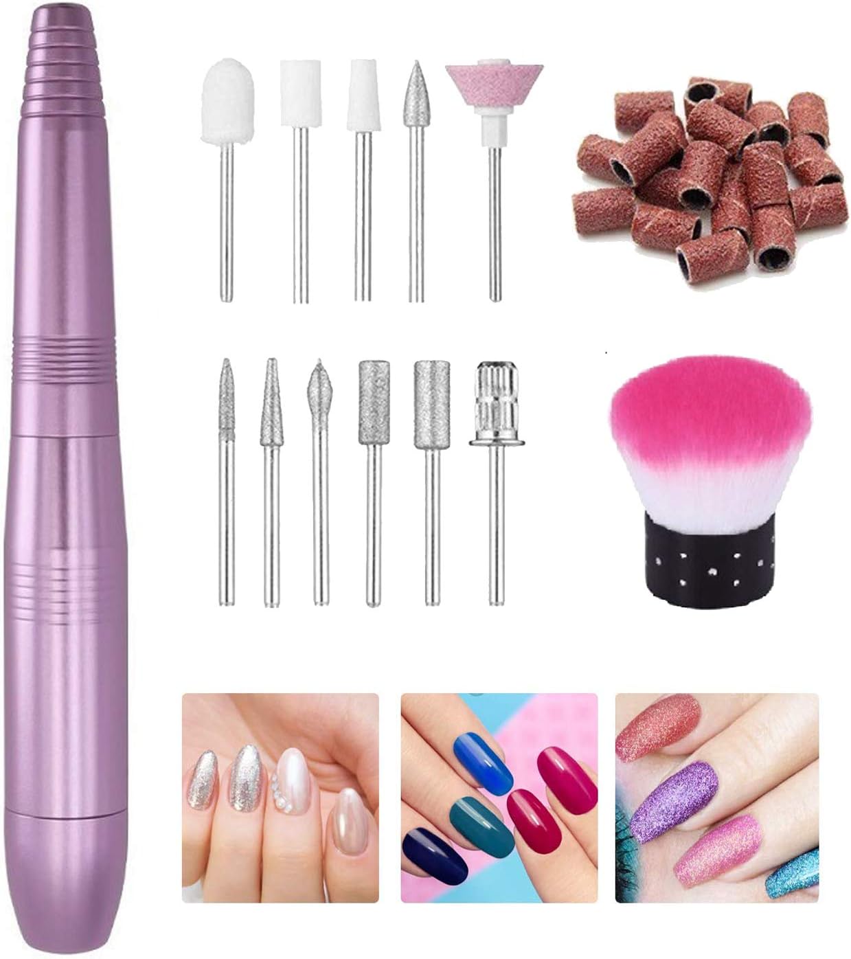 TKOOFN Electric Nail File, 11 in 1 USB Professional Nail File Electric ...