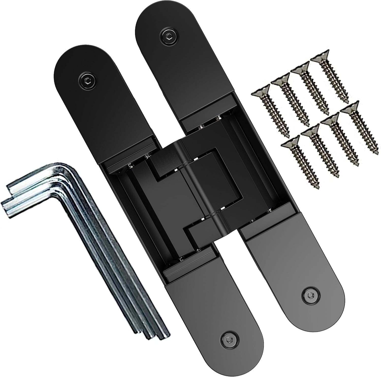 TOGU Hidden Door Hinge for Secret Door, Zinc Alloy Hinge kit can ...