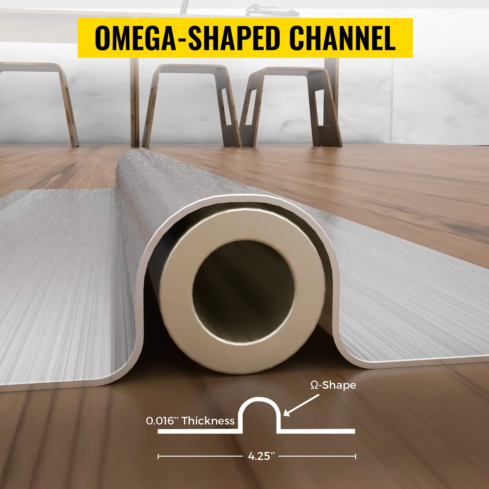 VEVOR PEX Heat Transfer Plates, 200 pcs Box Radiant Heat Transfer ...