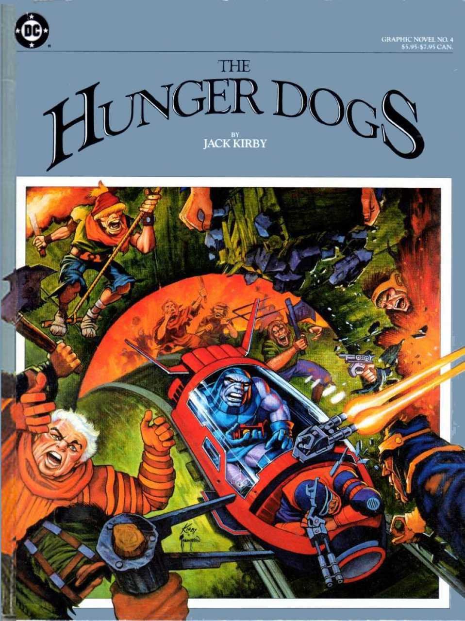 Amazon.com: The Hunger Dogs (Graphic Novel No. 4): 9780930289010: Jack ...