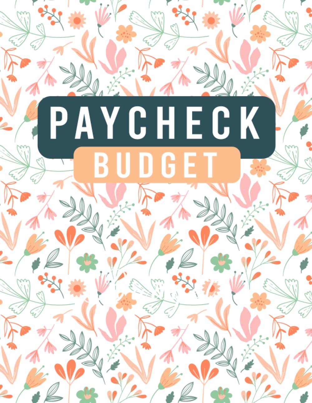 Paycheck Budget: Budgeting Workbook Finance Monthly & Weekly Budget ...