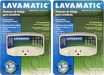 Amazon.com: Lavamatic WS-10521 Electronic Surge Protector for Washing ...