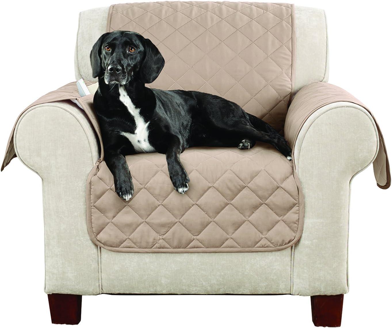 Amazon.com: SureFit Microfiber Furniture Friend - Chair Slipcover ...