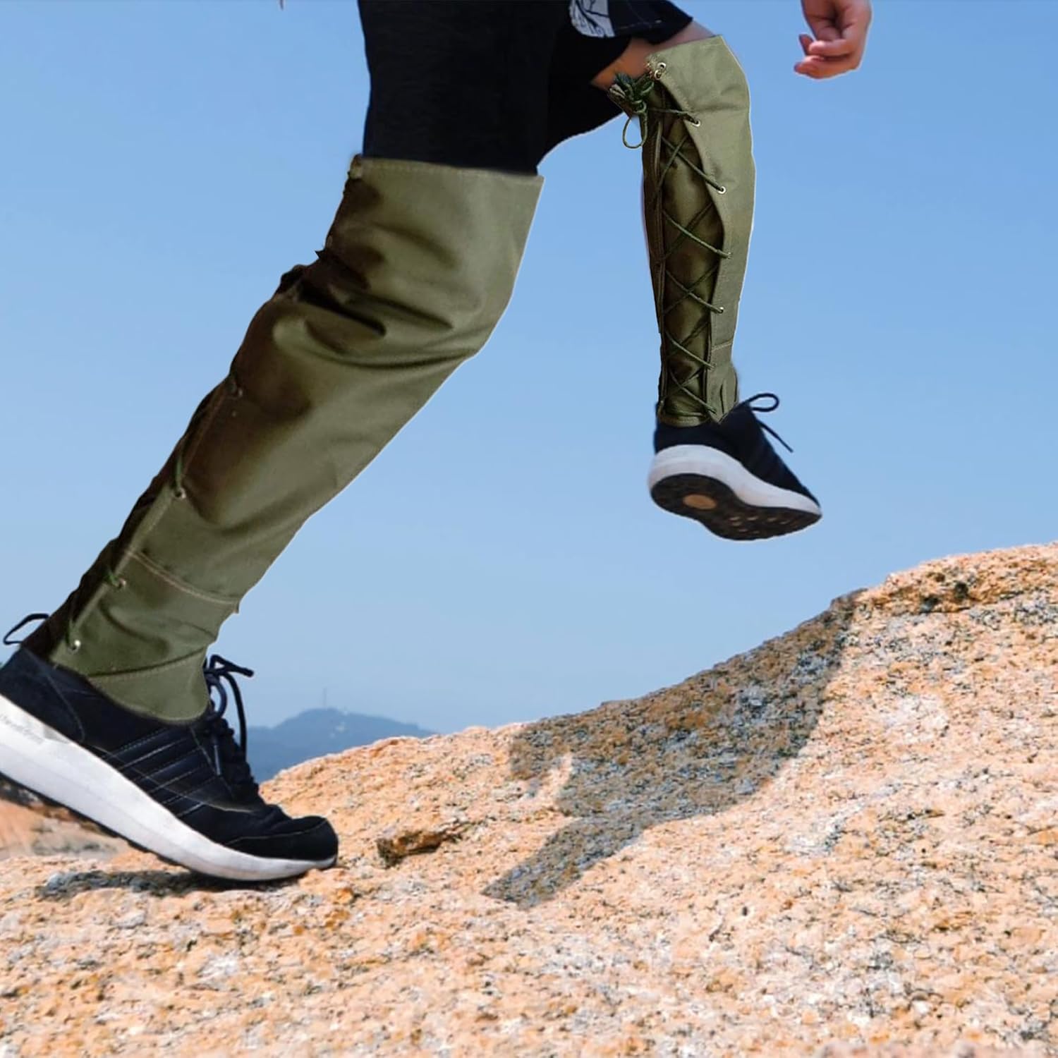 Snake Gaiters for Hiking:Boot Gaiters for Men Women,Waterproof Snow ...