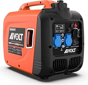 AIVOLT 3200W Petrol Generator : Amazon.co.uk: Garden