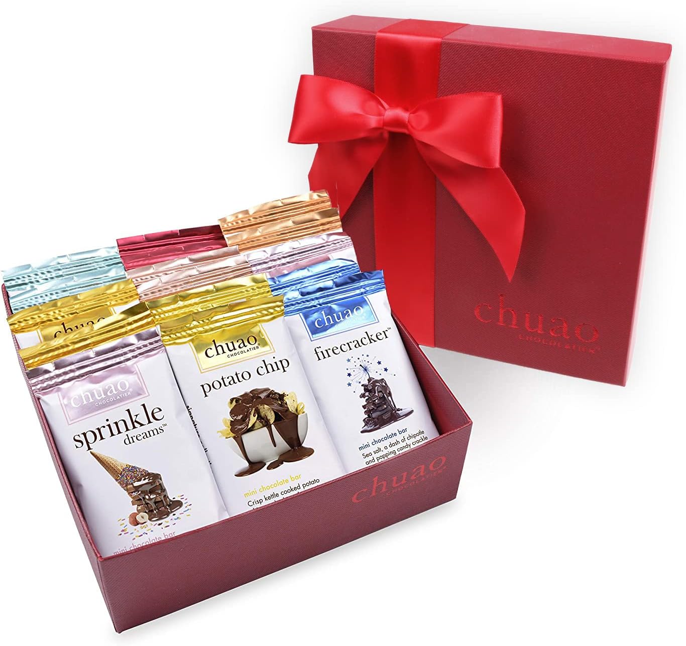 Amazon.com : Chuao Chocolatier More Joy Assorted Mini Gourmet Chocolate ...