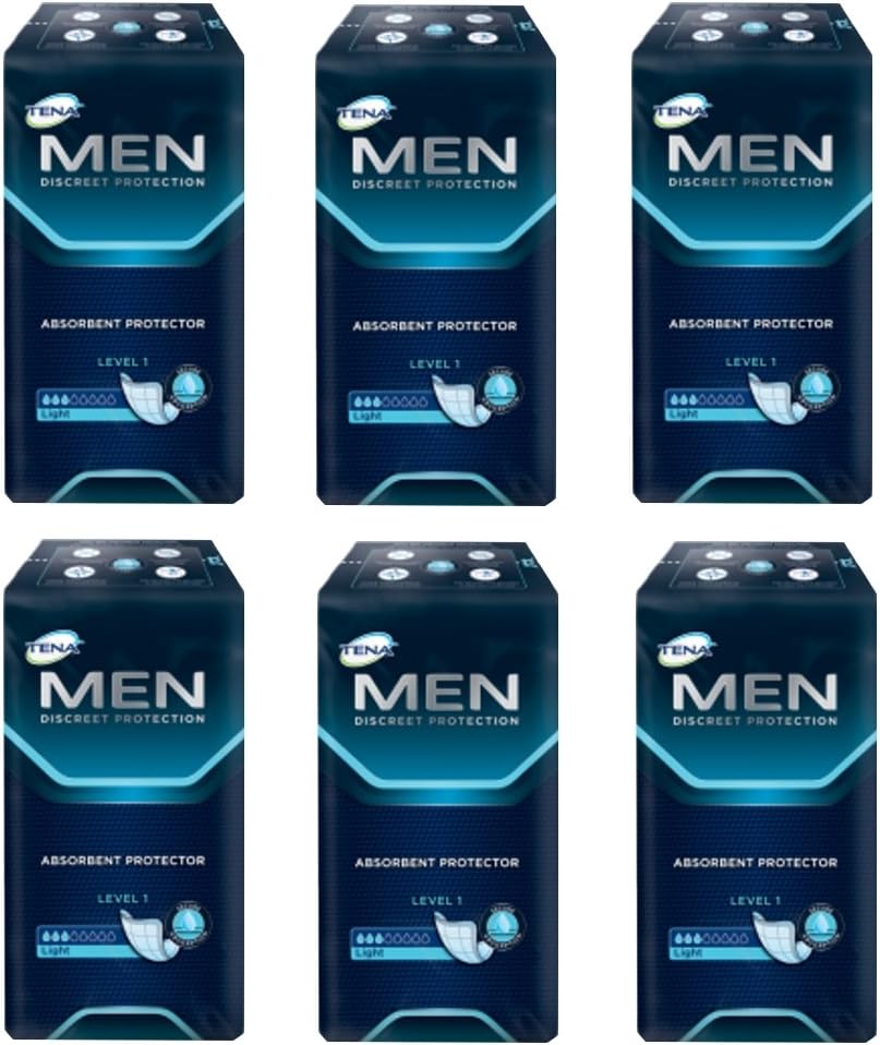 TENA For Men Level 1 Lot de 24 protections hygiéniques pour homme ...