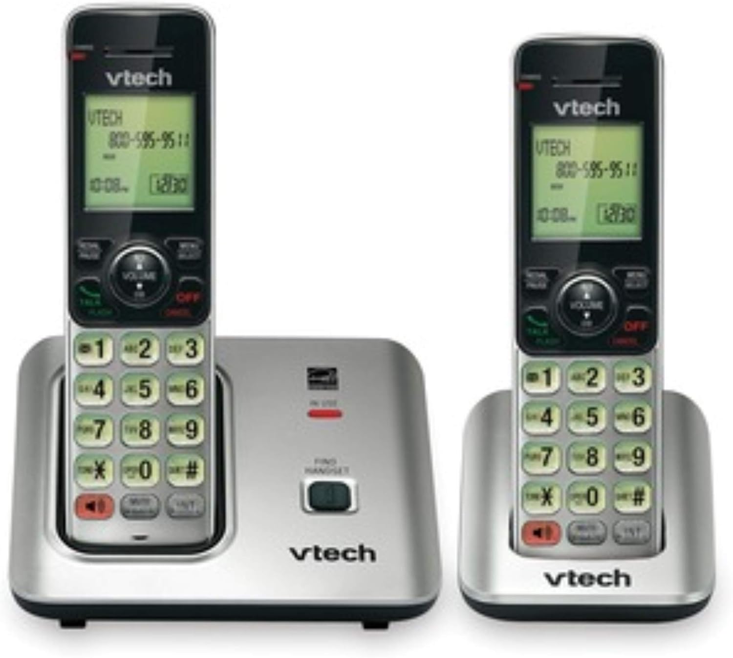 Amazon.com : Vtech 2-Handset Cordless Cid : Office Products