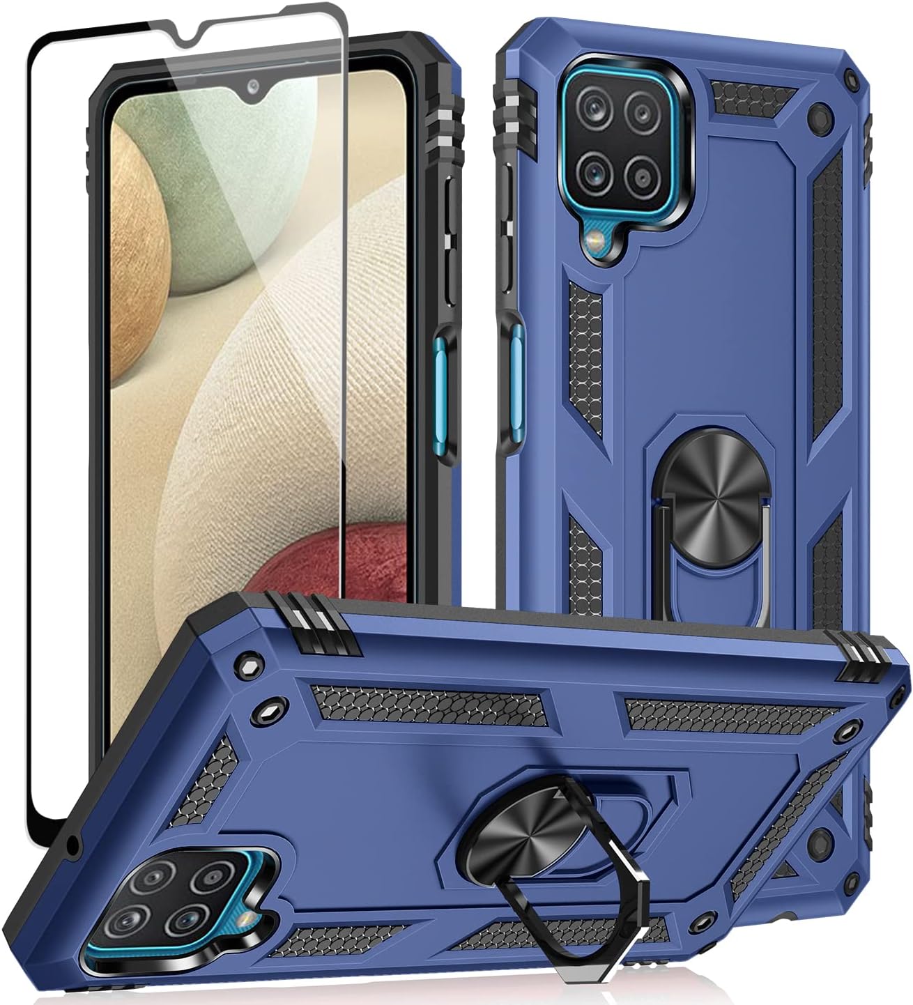 Amazon.com: SunRemex Compatible for Samsung Galaxy A12 Case with ...