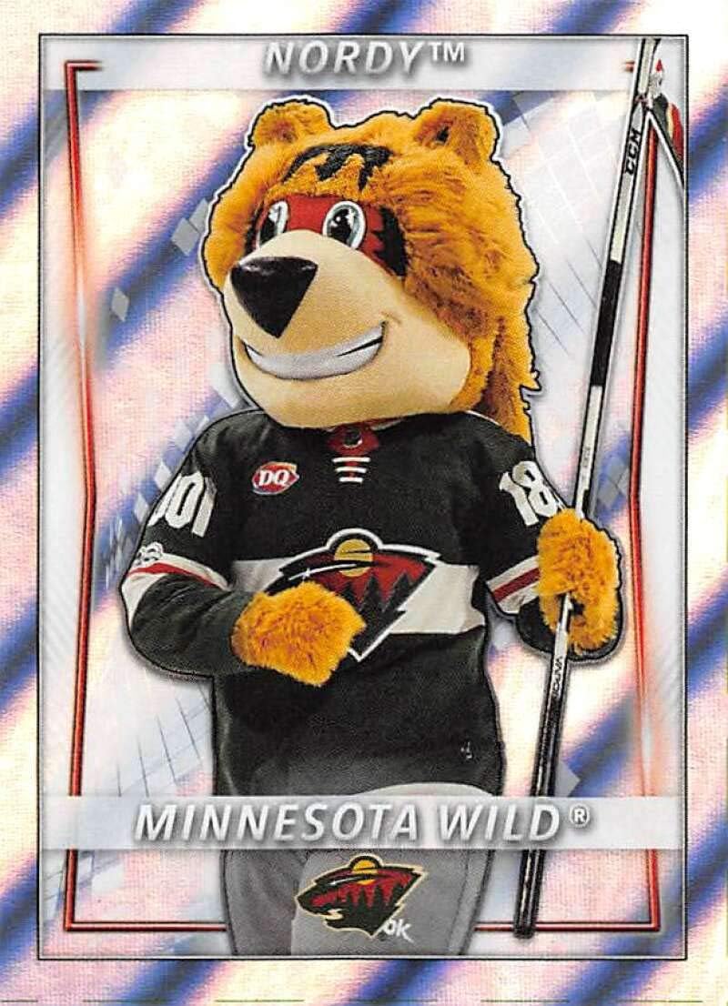 Amazon.com: 2020-21 Topps NHL Sticker #241 Nordy Foil Minnesota Wild ...
