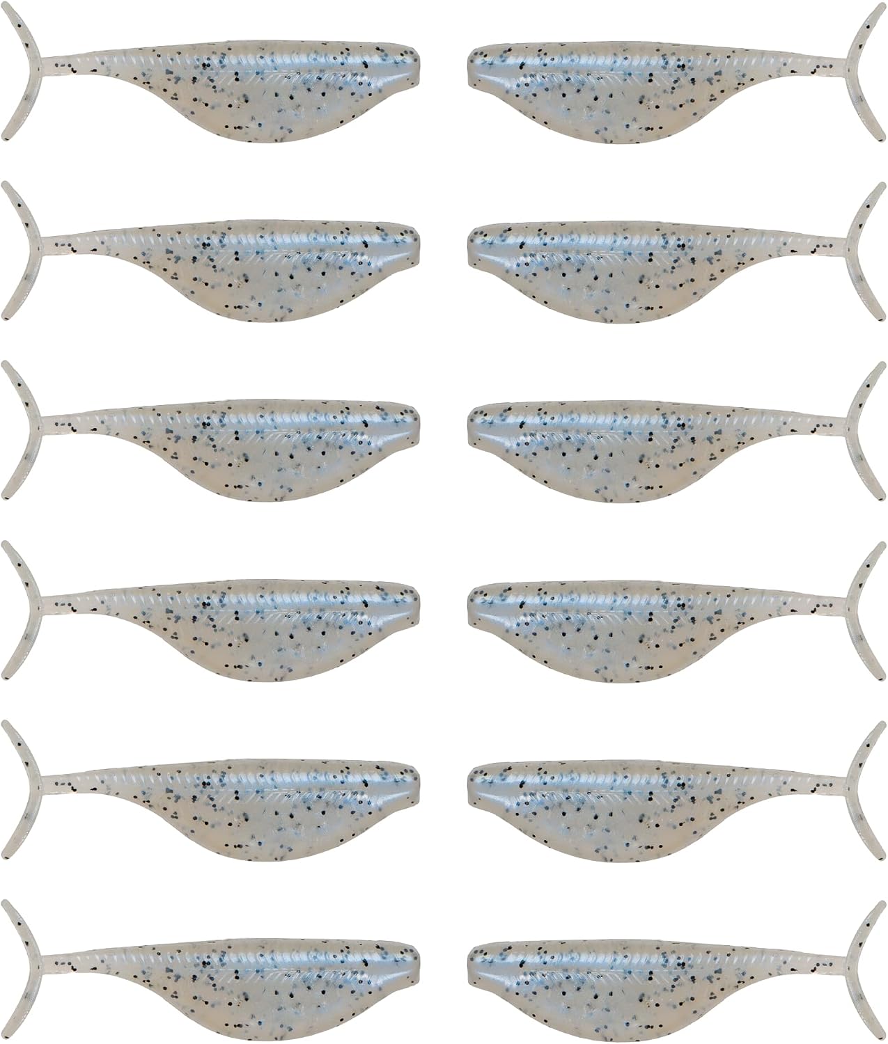 6th Sense – Frequency Minnow 2.0 – Soft Plastic T-Tail Minnow – Crappie ...