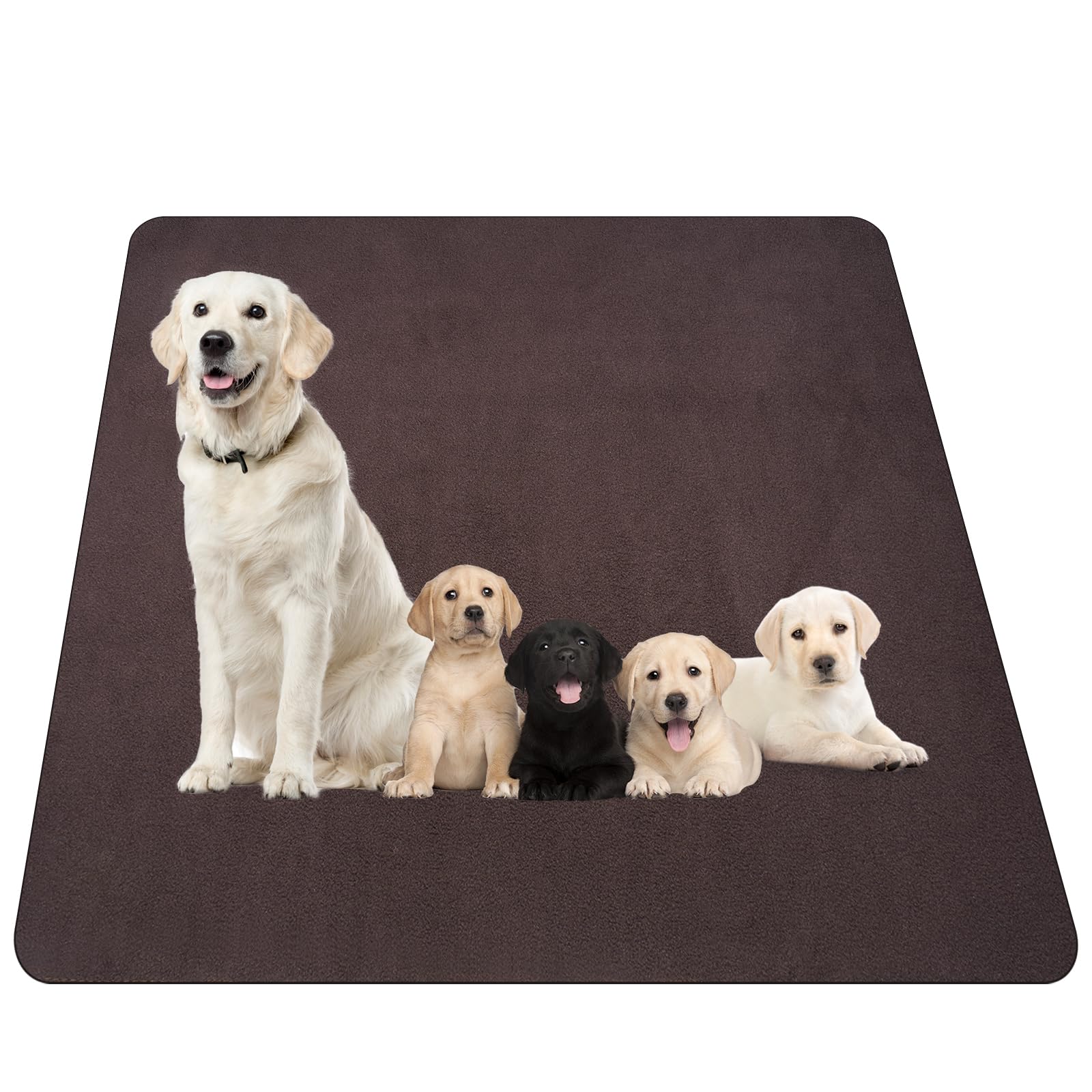 Amazon.com: Large Washable Dog Pee Pad for Floor, Reusable Pet Whelping ...