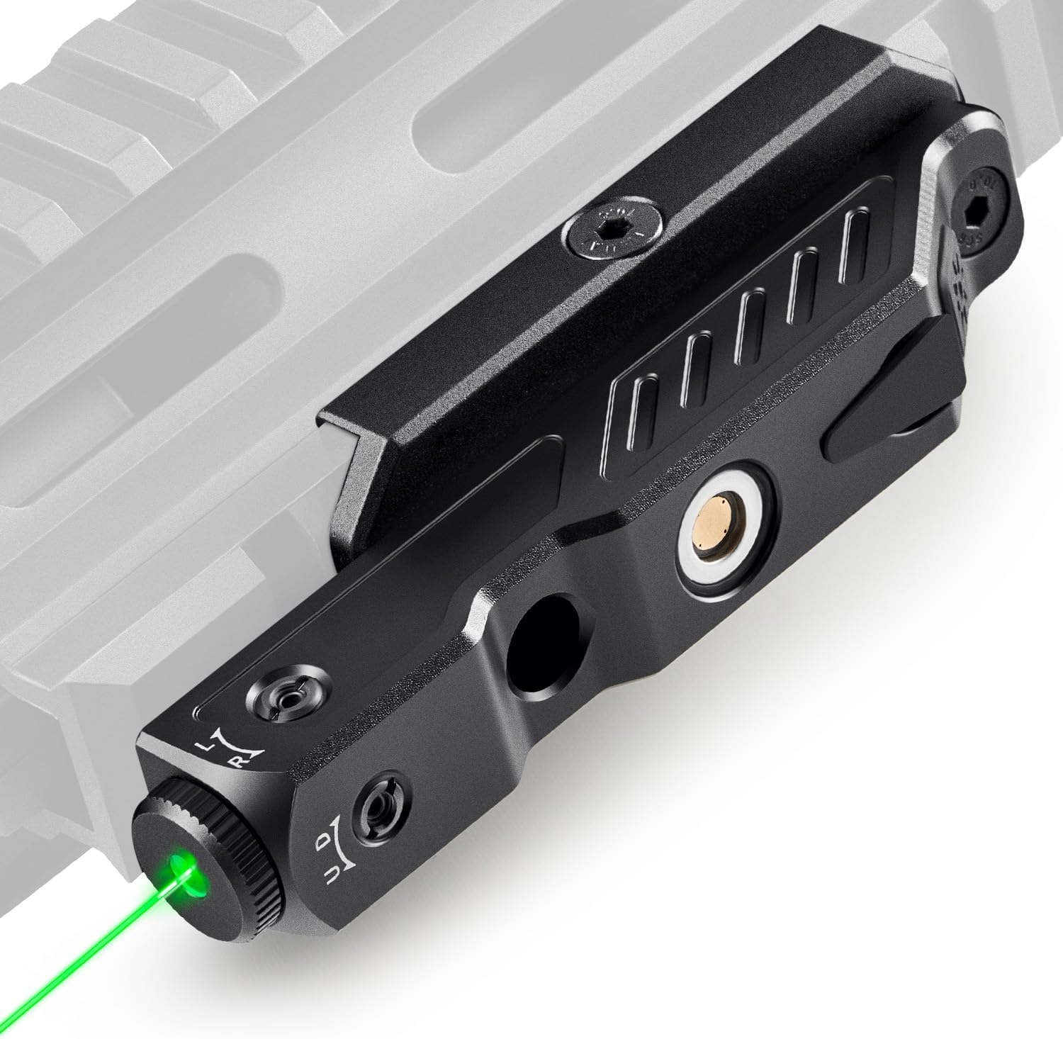 Amazon.com : PINTY Rifle Green Laser with Strobe Mode, Ultra Low ...